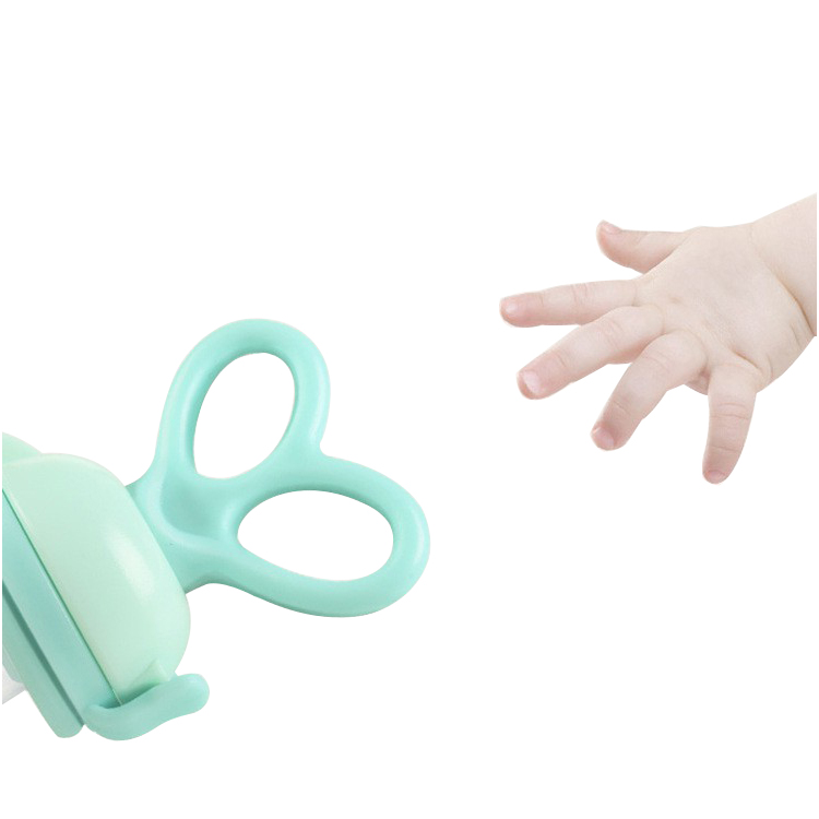 Adjustable Baby Food Fruit Feeder Pacifier Feeder with Silicone Mesh ...